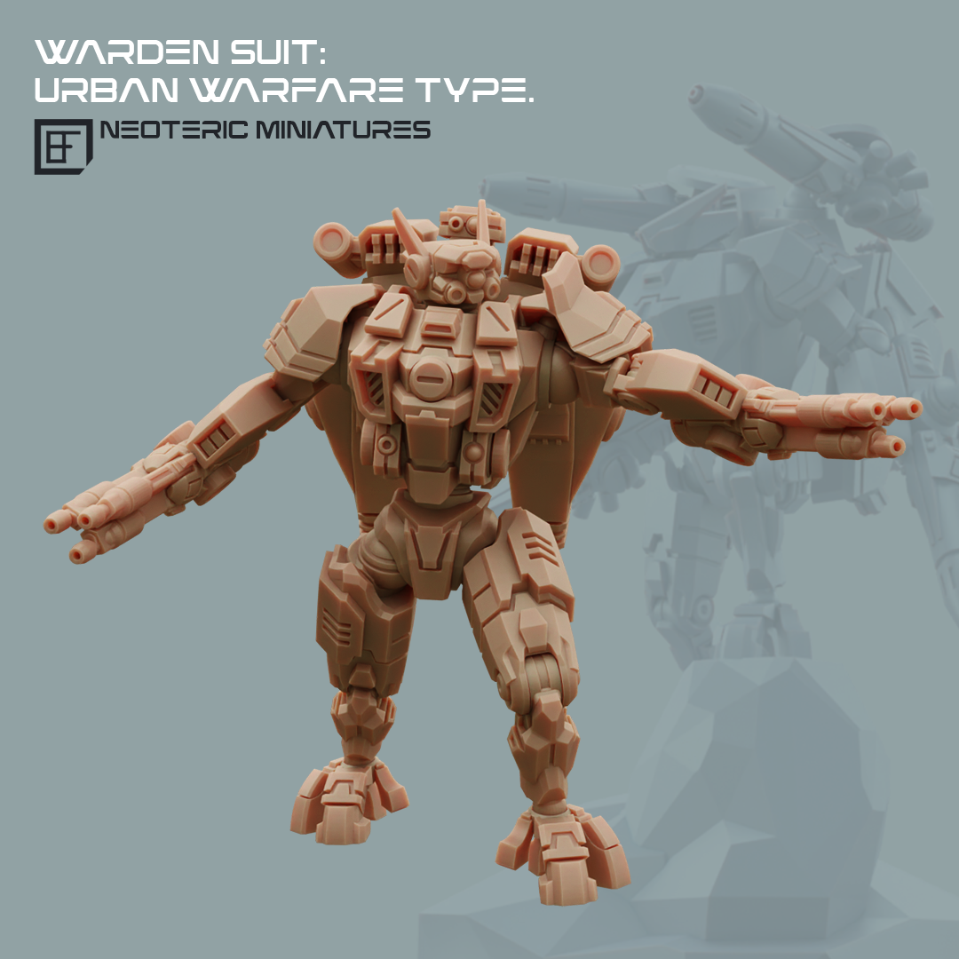 Warden Suit: Urban Warfare Type - The Makers Cult
